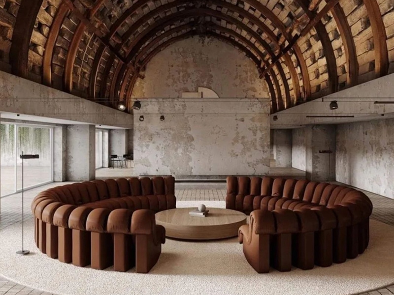 Iconic DS-600 Modular Lounge: 50 Years + Top Interiors - DOMO