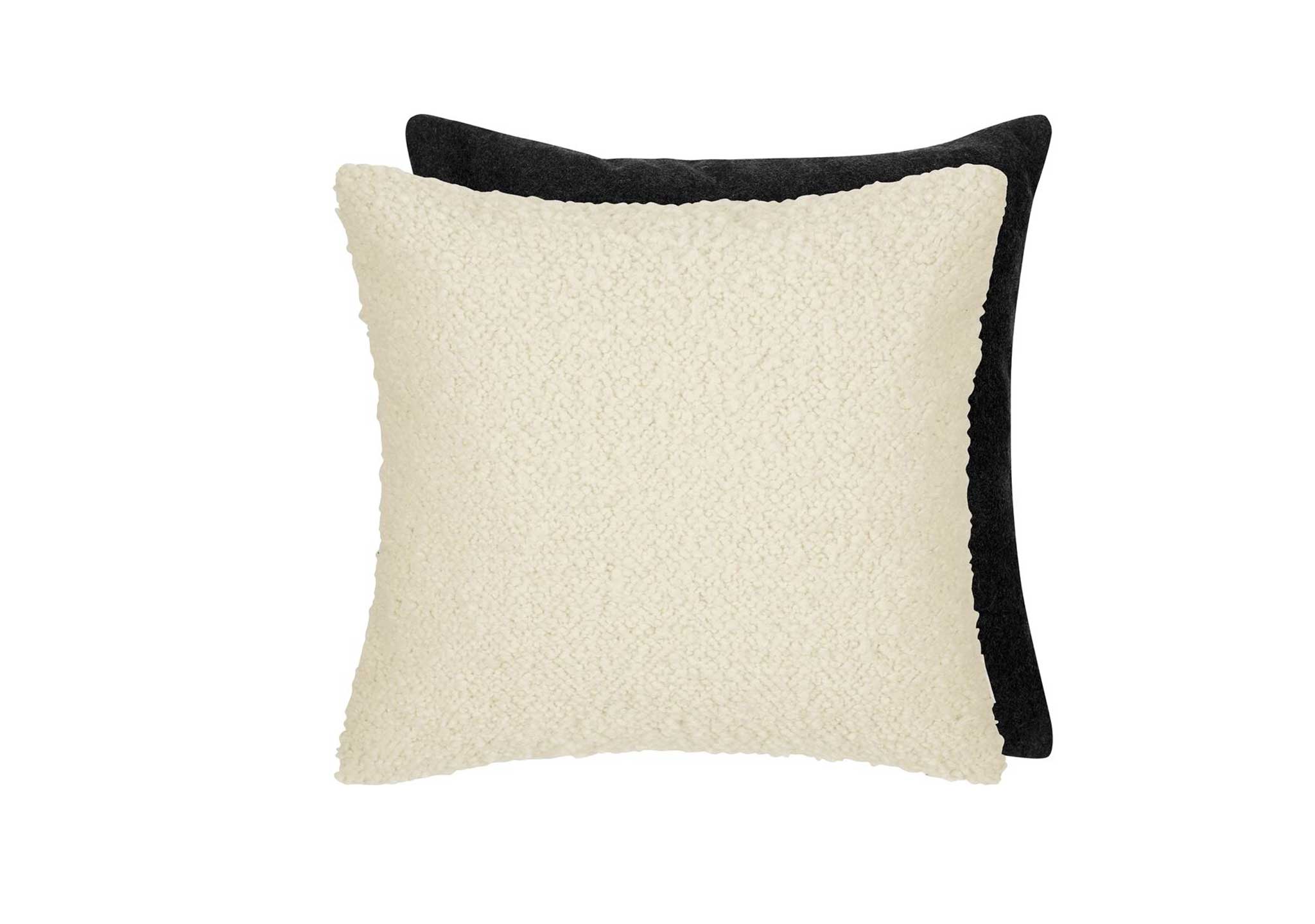 Cormo Chalk Boucle Cushion | DOMO